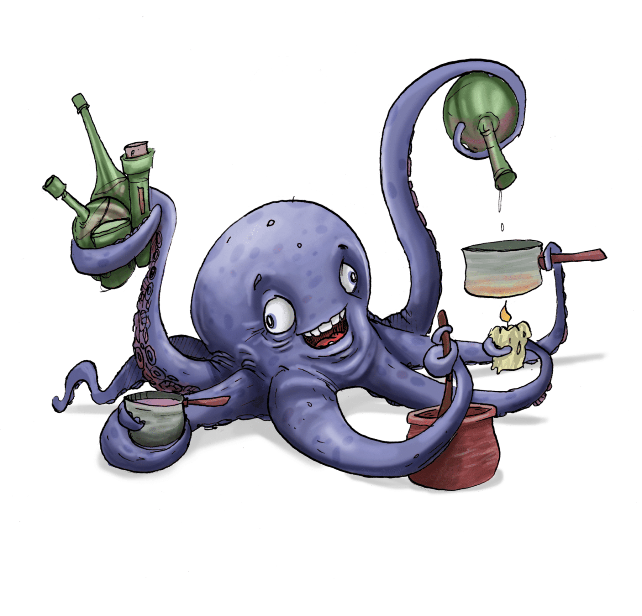 Pierrette – La pieuvre – Contes Dessinés